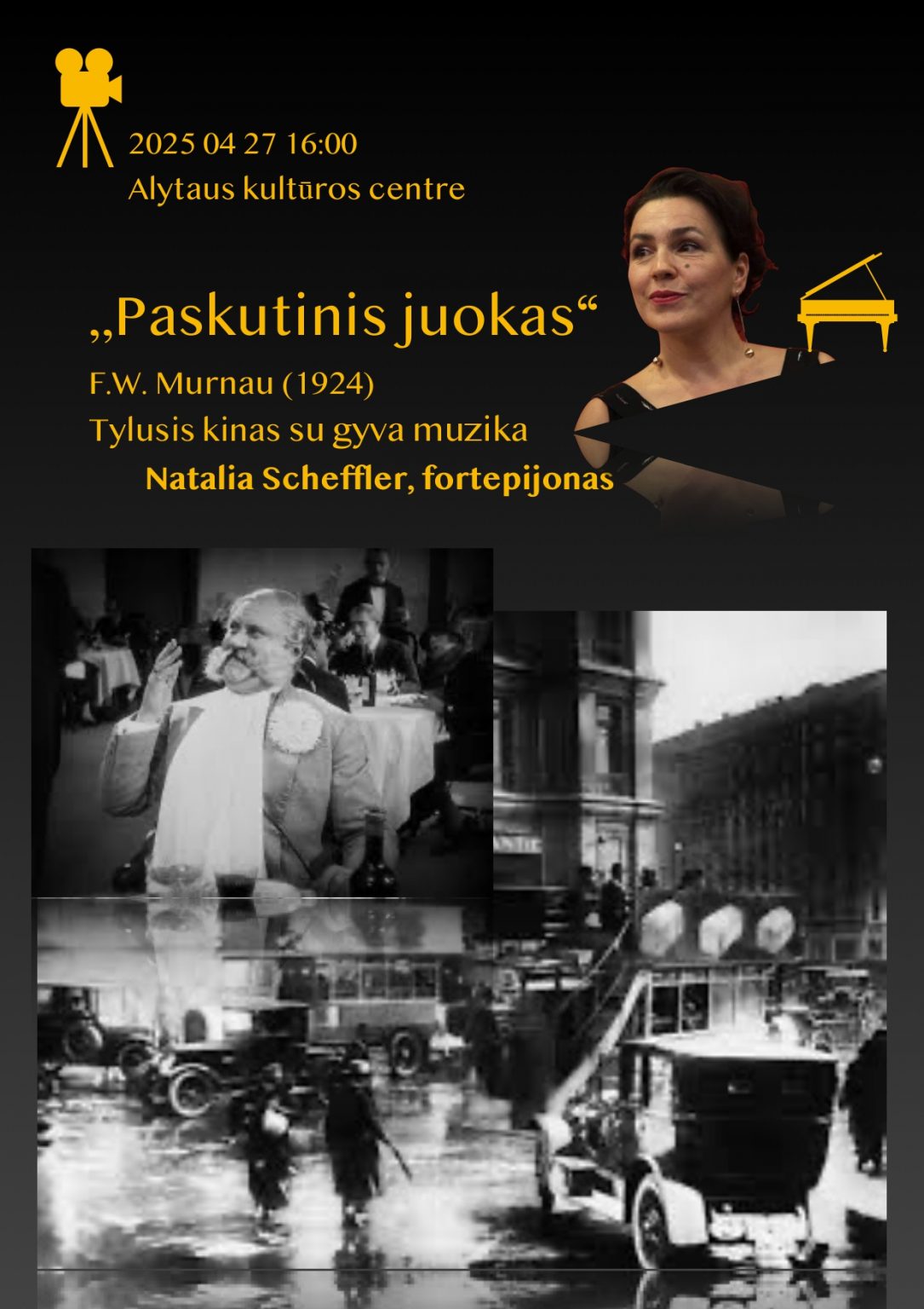 Balandžio 27 d. nemokamai Alytuje - „Paskutinis juokas" - danieliusnet